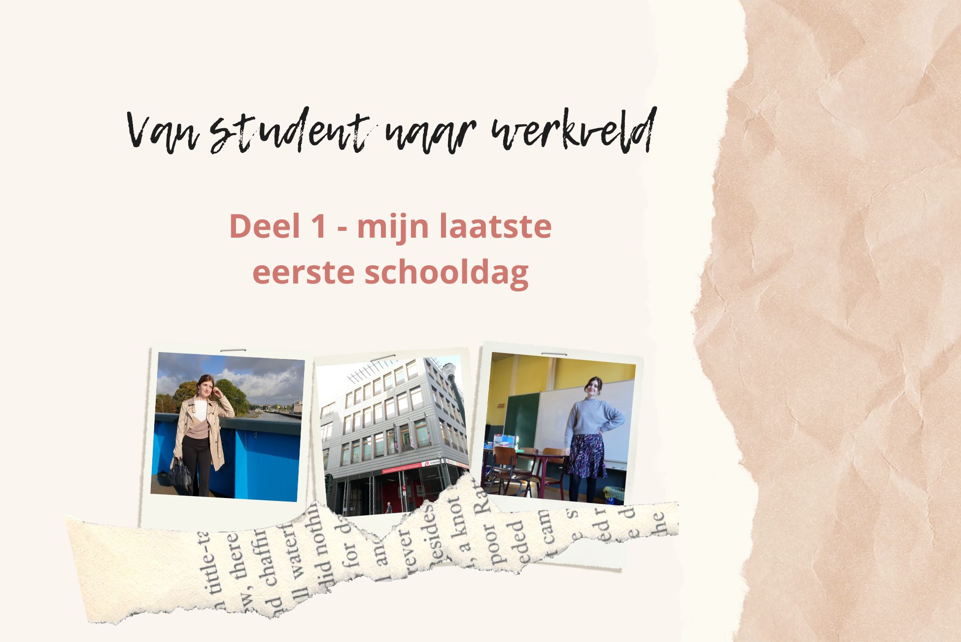 Van student naar werkveld - #1 - Nikita's World